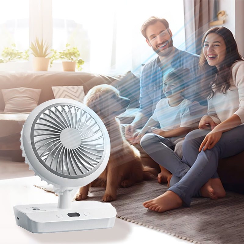 ⏳Time-limited Special⏰Desktop Oscillating Dual Head Fan – fabjoyy