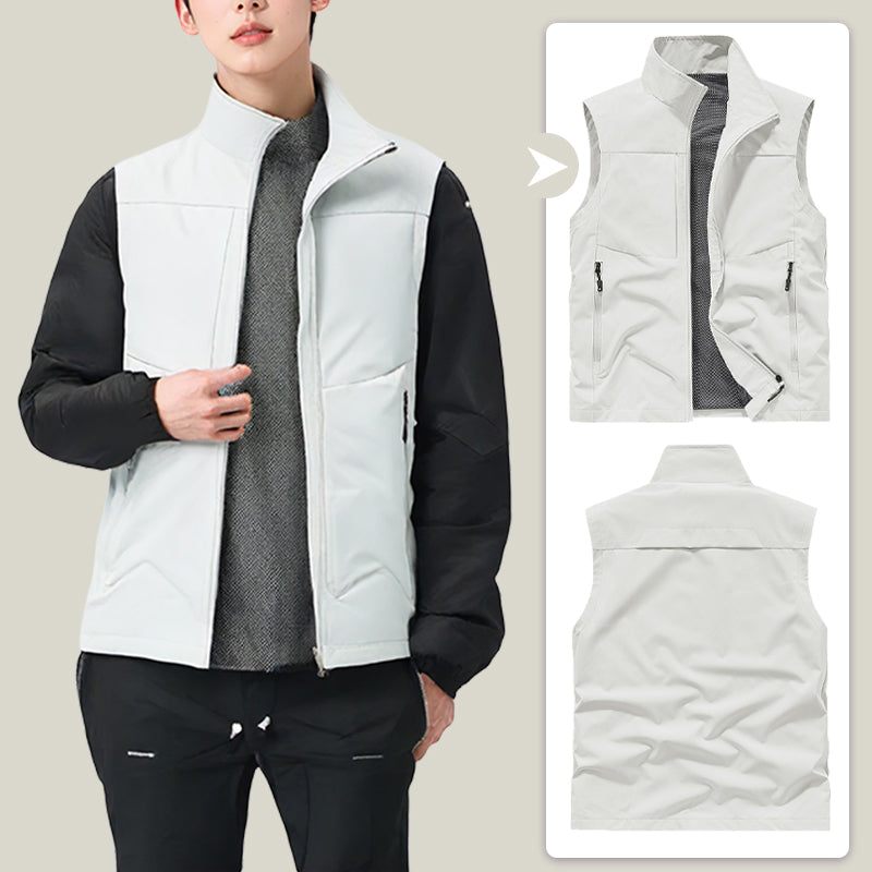 Men's Comfortable Quick-Dry Vest with Pockets – fabjoyy